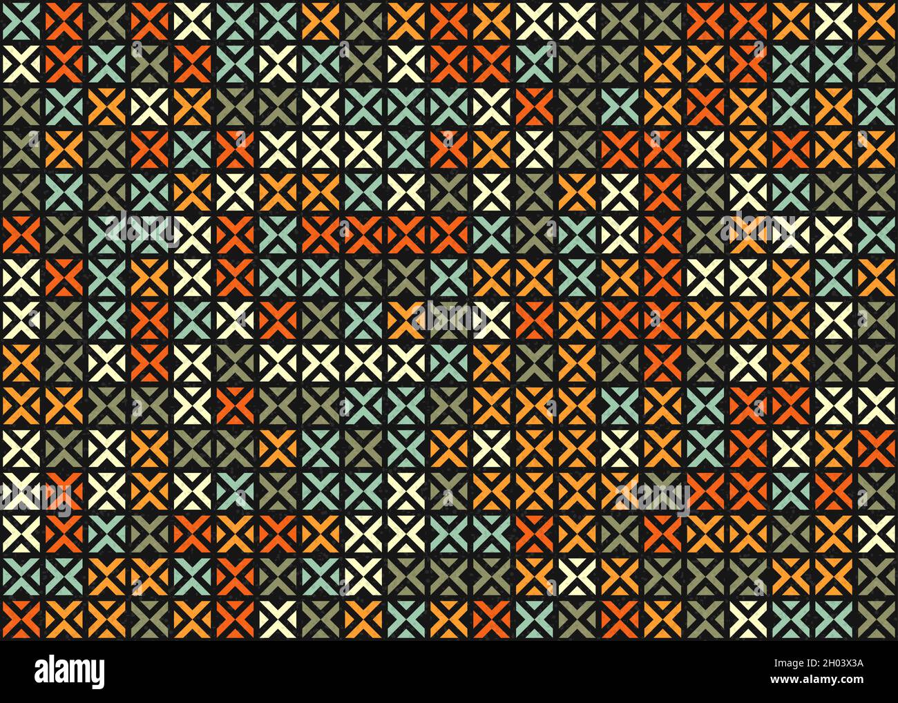 Abstract Geometrical generative computational art illustration Stock ...