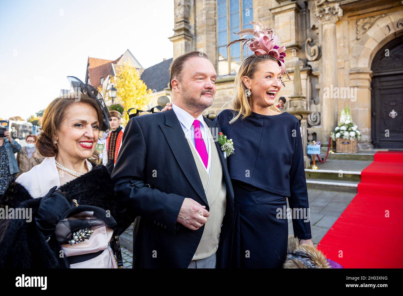 09 October 2021, Lower Saxony, Bückeburg: Prince Alexander zu ...