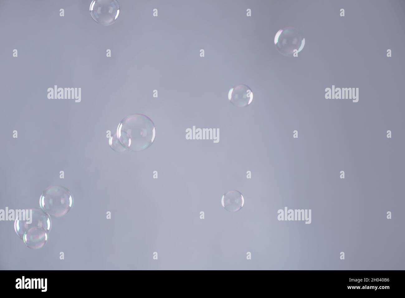 Beautiful translucent soap bubbles on grey background Stock Photo - Alamy Beautiful translucent soap bubbles on grey background Stock Photo - Alamy