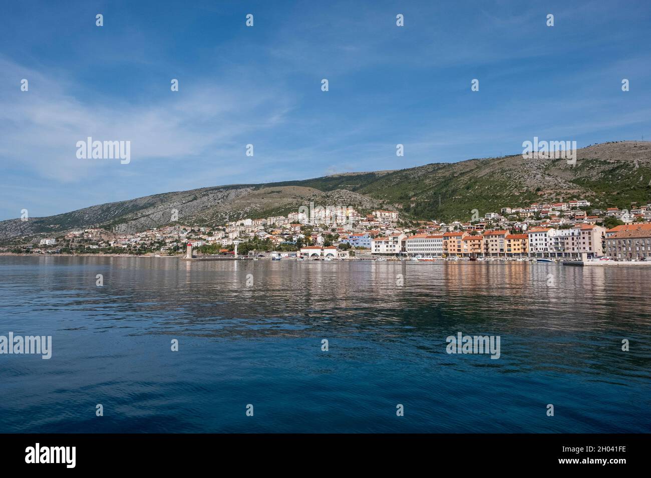 View of Senj waterfront , Croatia Stock Photo - Alamy