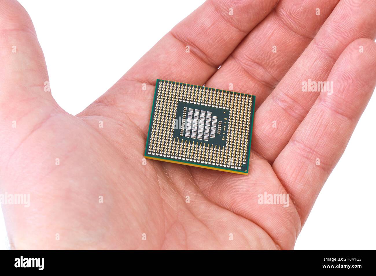 Computer Processor Chip Stock Photo - Alamy
