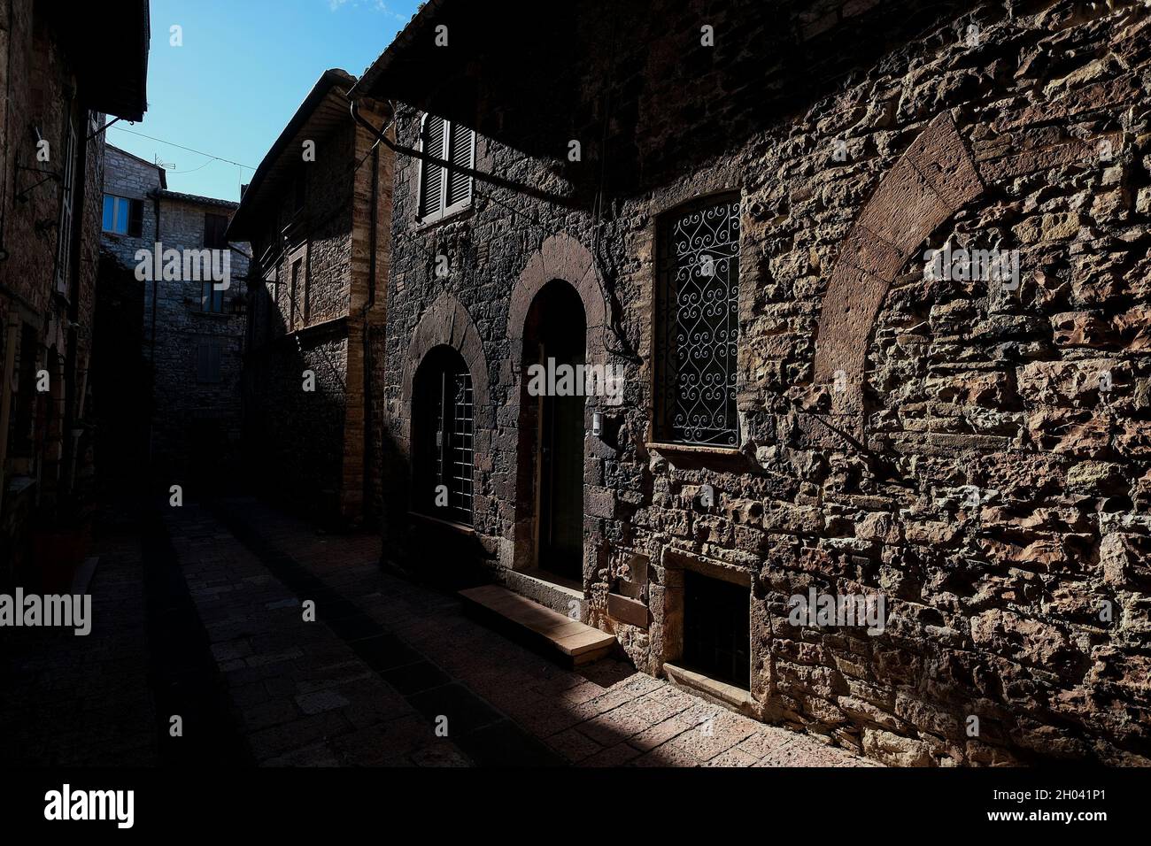 Historic centre assisi umbria italy hi-res stock photography and images ...