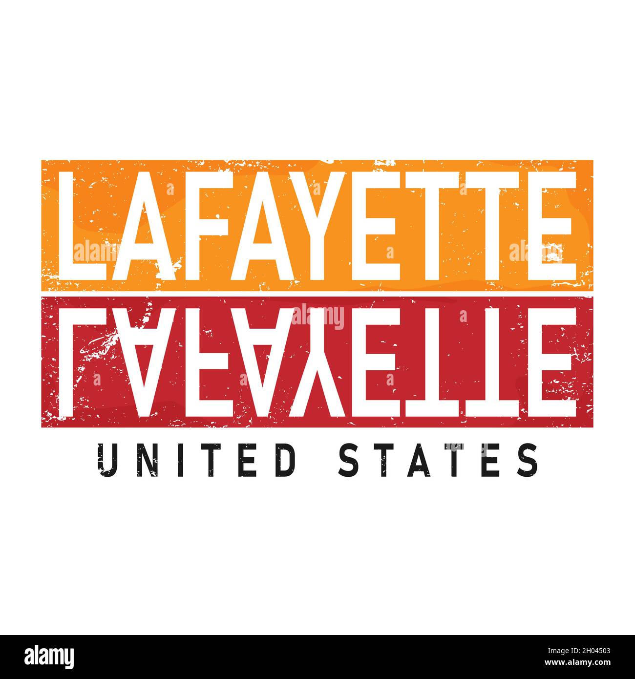 Lafayette. Colorful typography text banner. the word lafayette design ...
