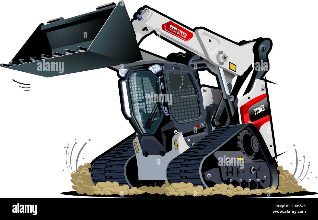 Vector Cartoon Skid Sreer. Available EPS-10 vector format separated by ...
