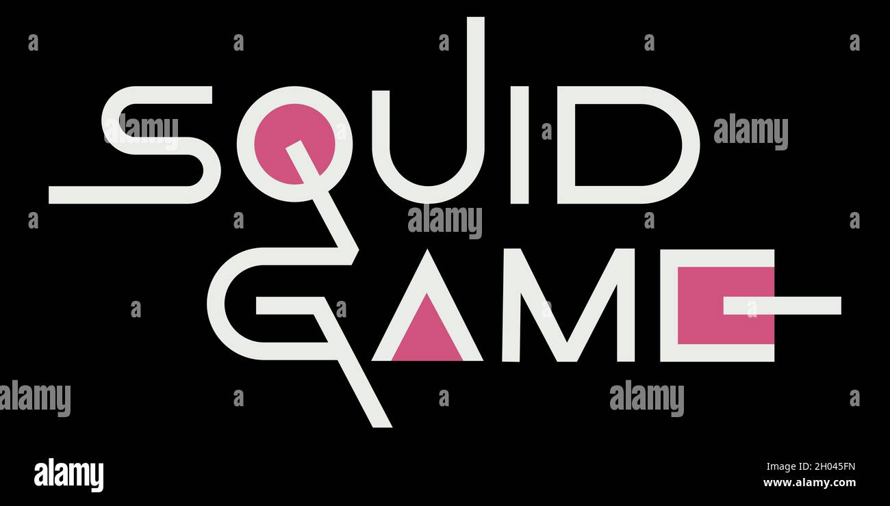 Vinnytsia, Ukraine - October 7, 2021. Squid Game Logo Series on the ...