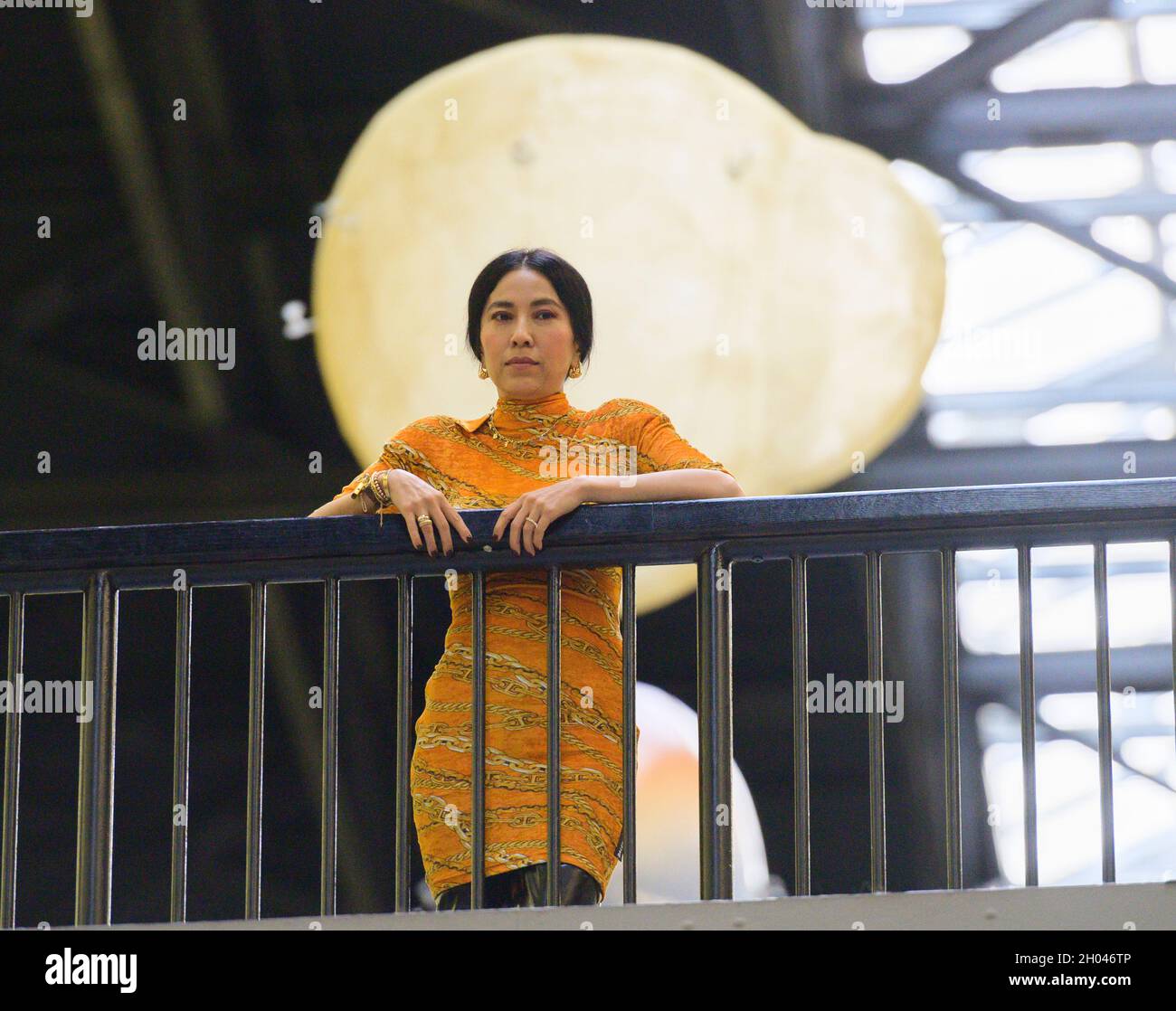 Tate Modern, London UK. 11 October 2021. Hyundai Commission: Anicka Yi ...