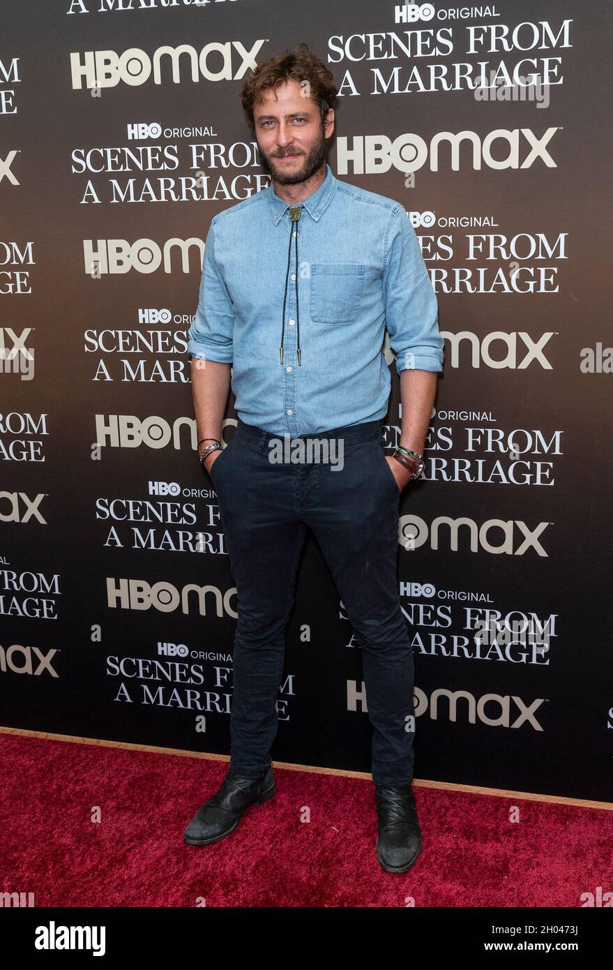 New York, United States. 10th Oct, 2021. Actor Michael Aloni attends ...