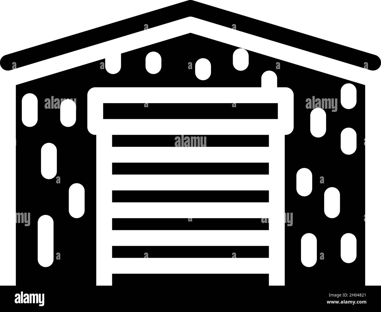 Steel frame barn Stock Vector Images - Alamy