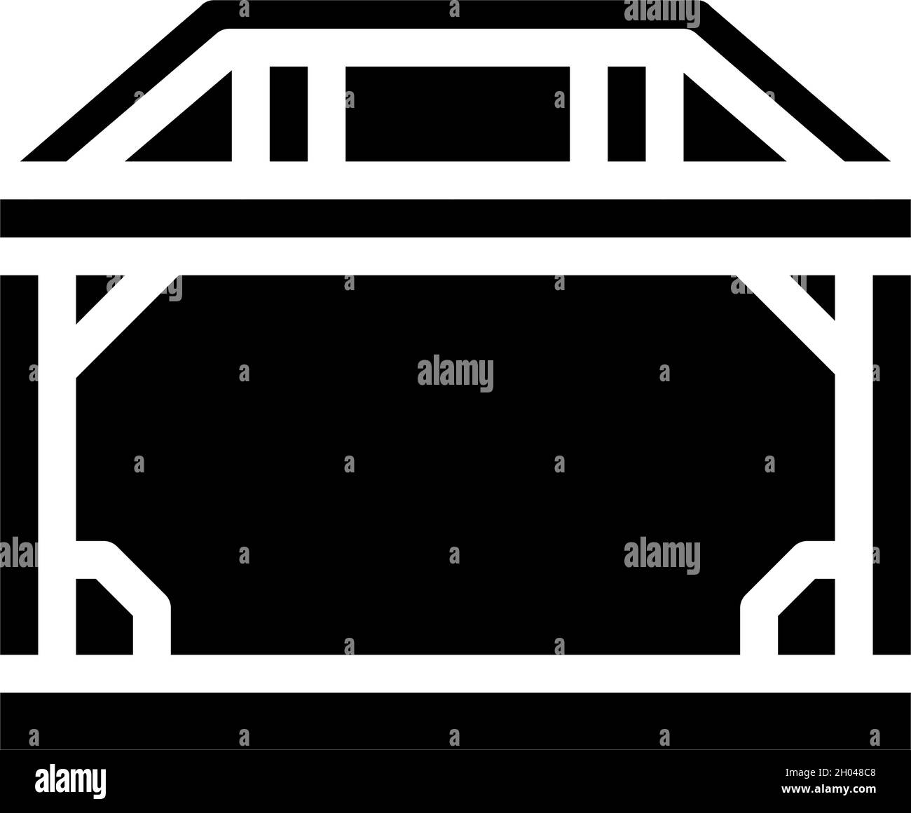 Stage metallic structure Black and White Stock Photos & Images - Alamy
