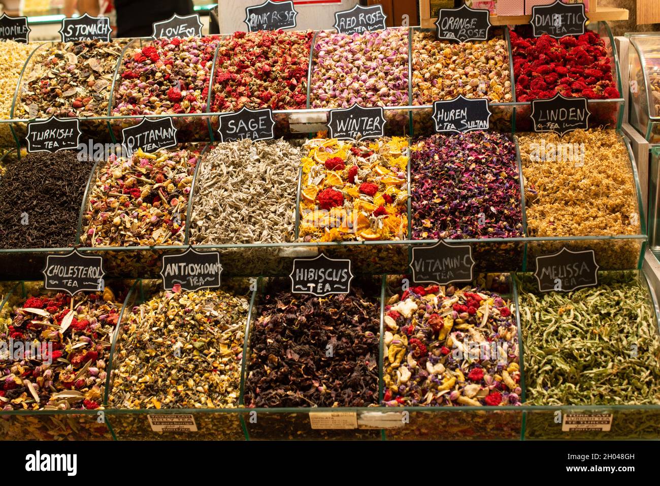 Range of teas hi-res stock photography and images - Alamy