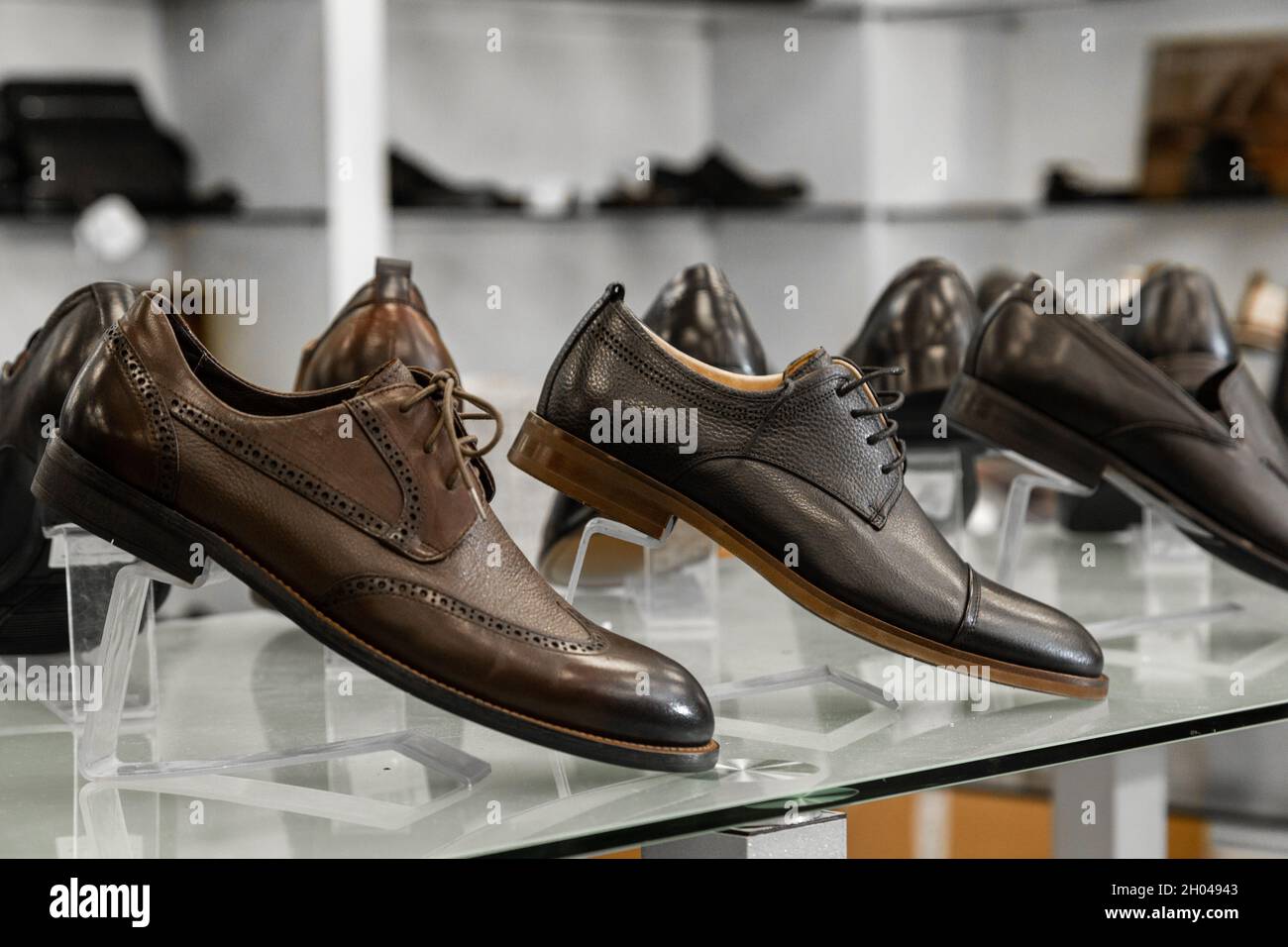 Mens Leather Shoe Collection High Resolution Stock Photography and ...