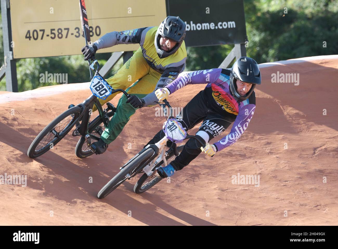 BMX Racing National USA Riders Stock Photo - Alamy