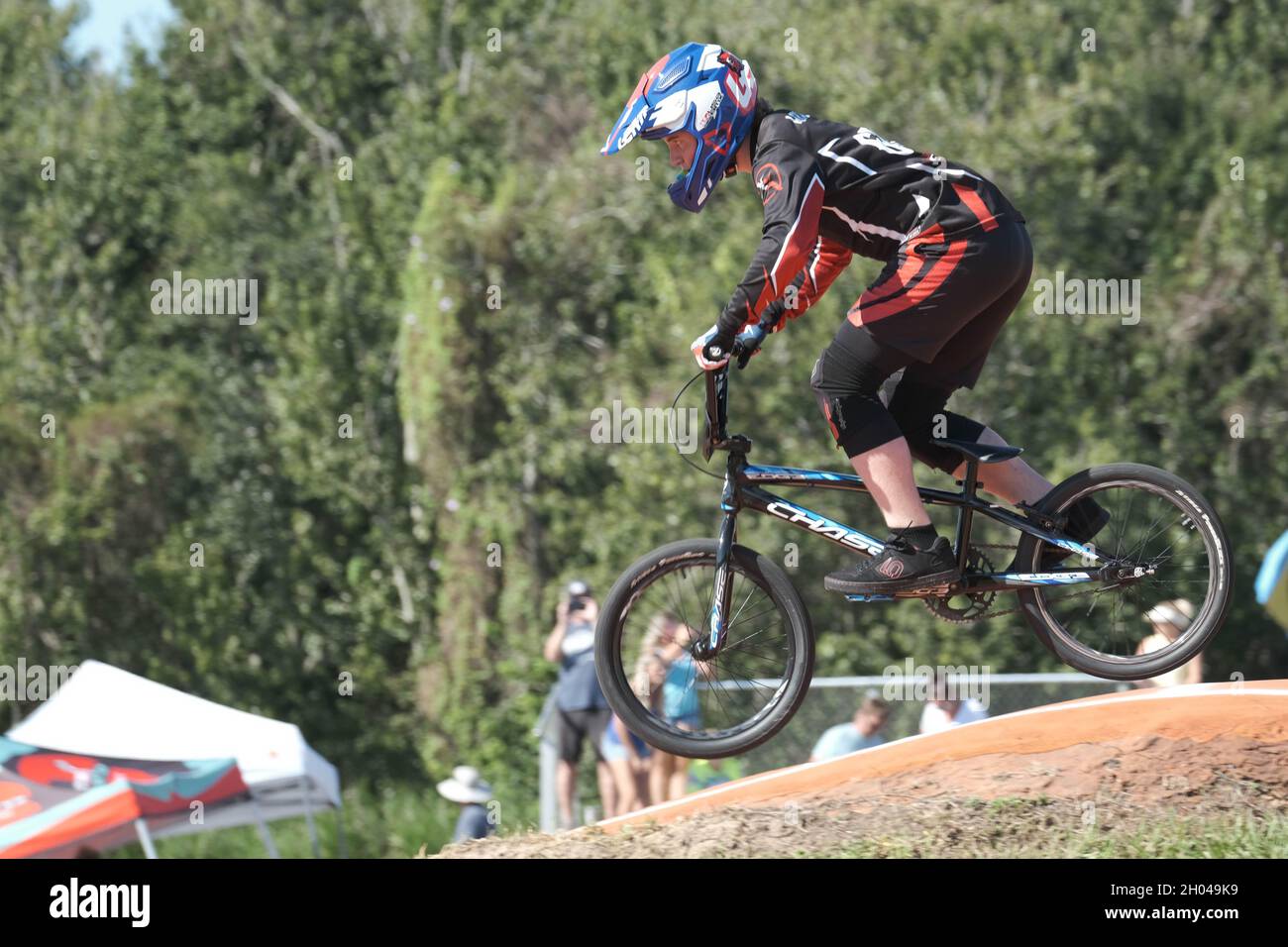 BMX Racing National USA Riders Stock Photo - Alamy