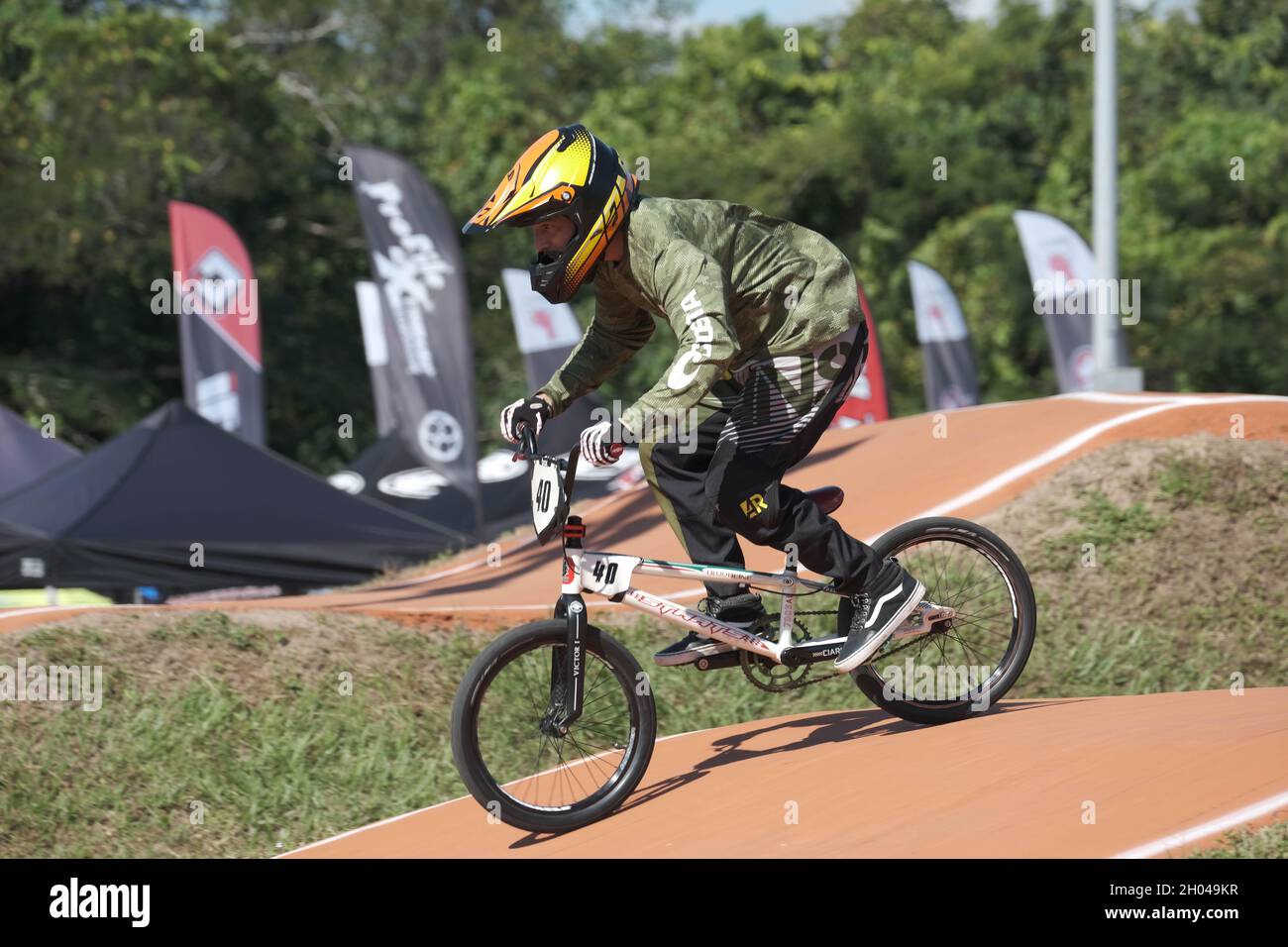 BMX Racing National USA Riders Stock Photo - Alamy
