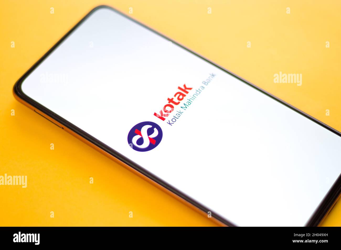 Kotak mahindra bank logo hi-res stock photography and images - Alamy