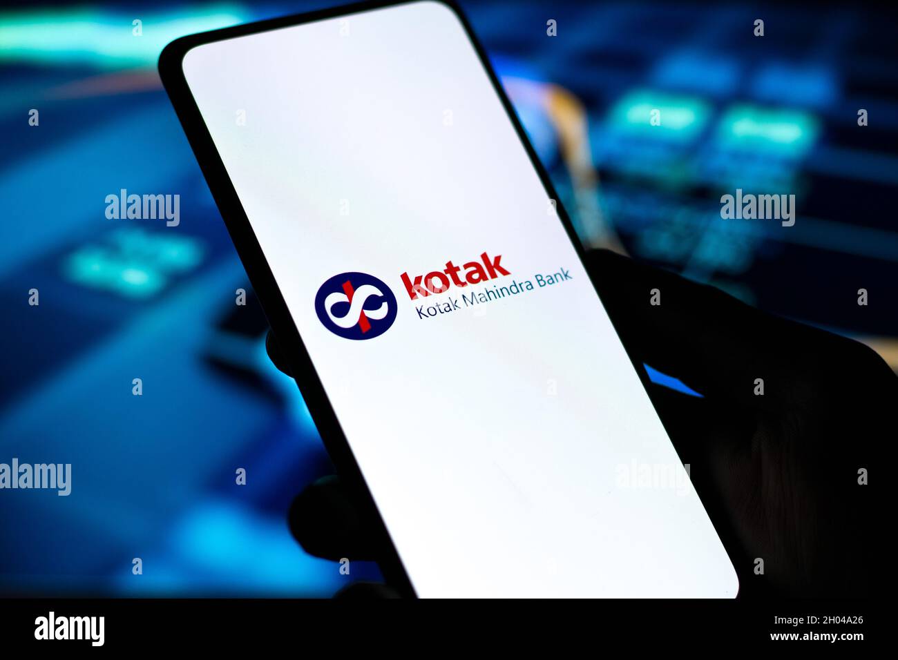 Kotak mahindra bank logo hi-res stock photography and images - Alamy