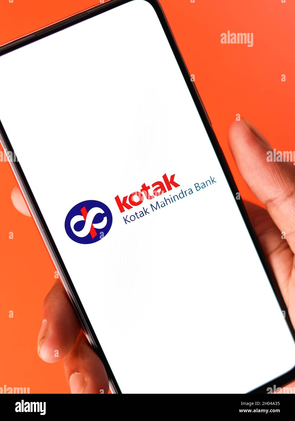 Kotak mahindra bank logo hi-res stock photography and images - Alamy