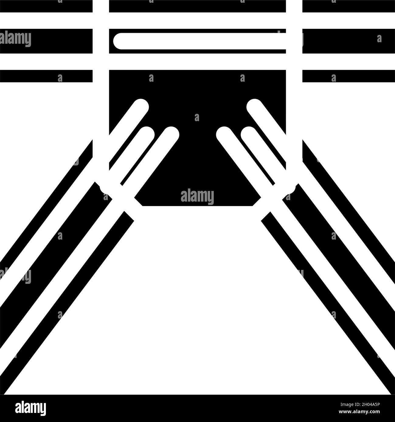 Steel framing structure Cut Out Stock Images & Pictures - Alamy