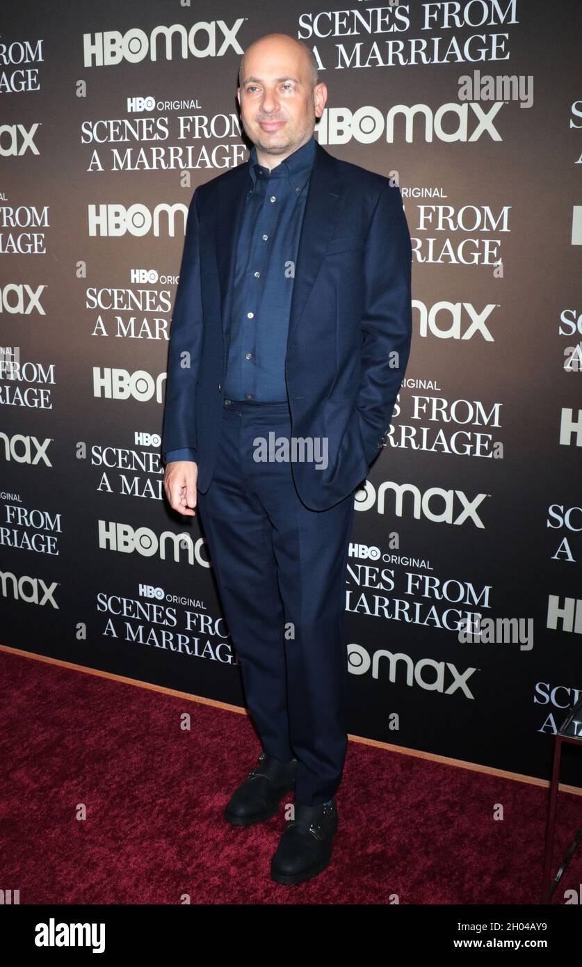 New York, NY, USA. 10th Oct, 2021. Michael Ellenberg at the HBOMAX ...