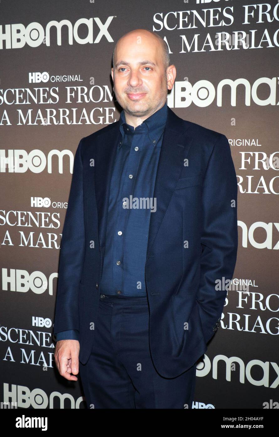 New York, NY, USA. 10th Oct, 2021. Michael Ellenberg at the HBOMAX ...