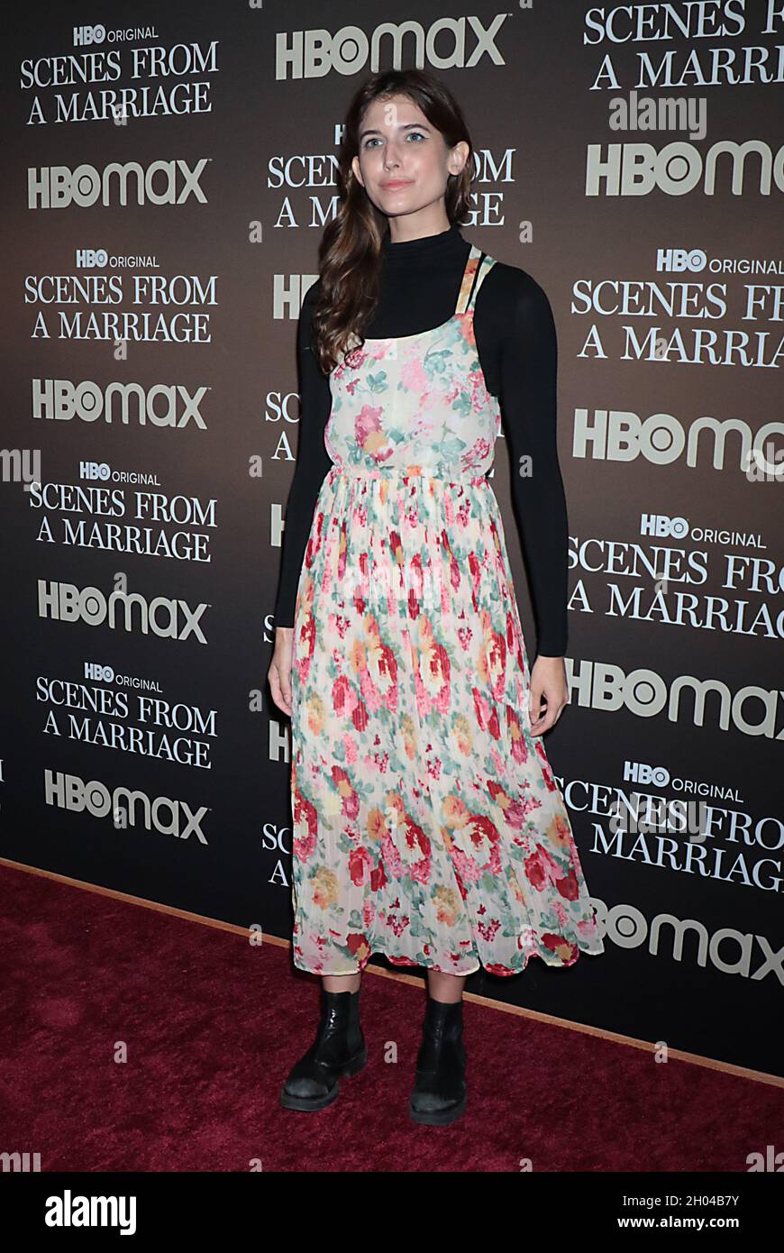 New York, NY, USA. 10th Oct, 2021. Lindsey Sagrera at the HBOMAX ...