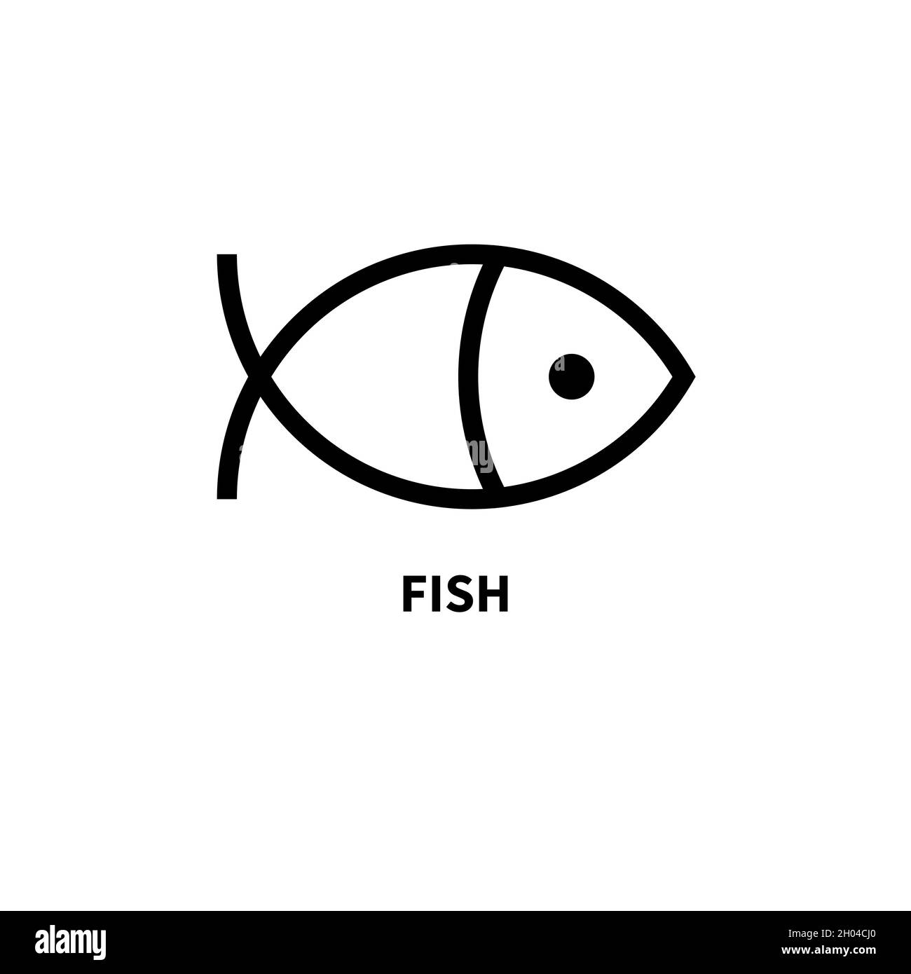 Fish logo, isolated symbol Stock Vector Image & Art - Alamy