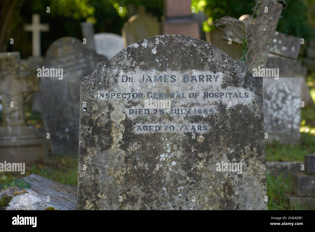 Burial james barry hi-res stock photography and images - Alamy
