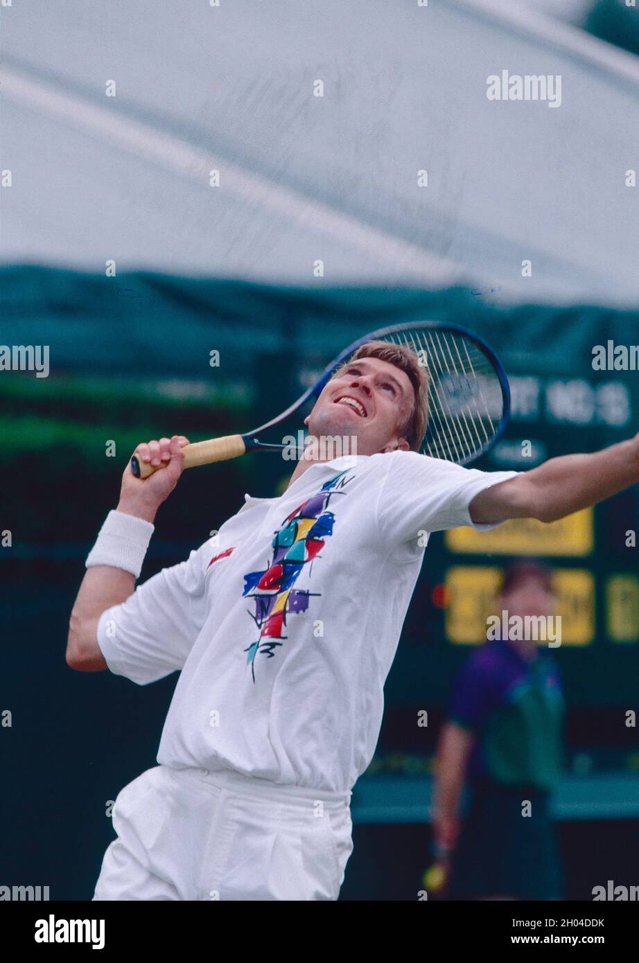 Swedish tennis player Christian Bergstrom, 1990s Stock Photo - Alamy