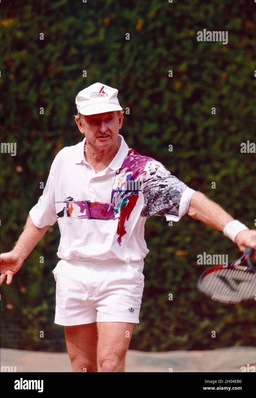 Australian tennis player Rod Laver, 1990s Stock Photo - Alamy