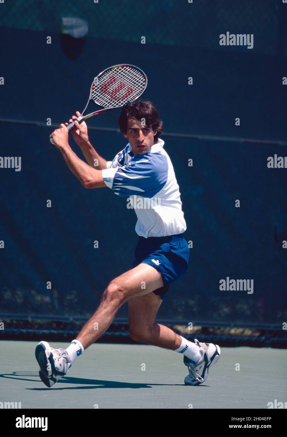 Brazilian tennis player Fernando Meligeni, 1990s Stock Photo - Alamy