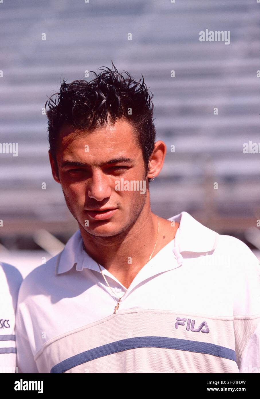 Italian tennis player Federico Luzzi, 1990s Stock Photo - Alamy