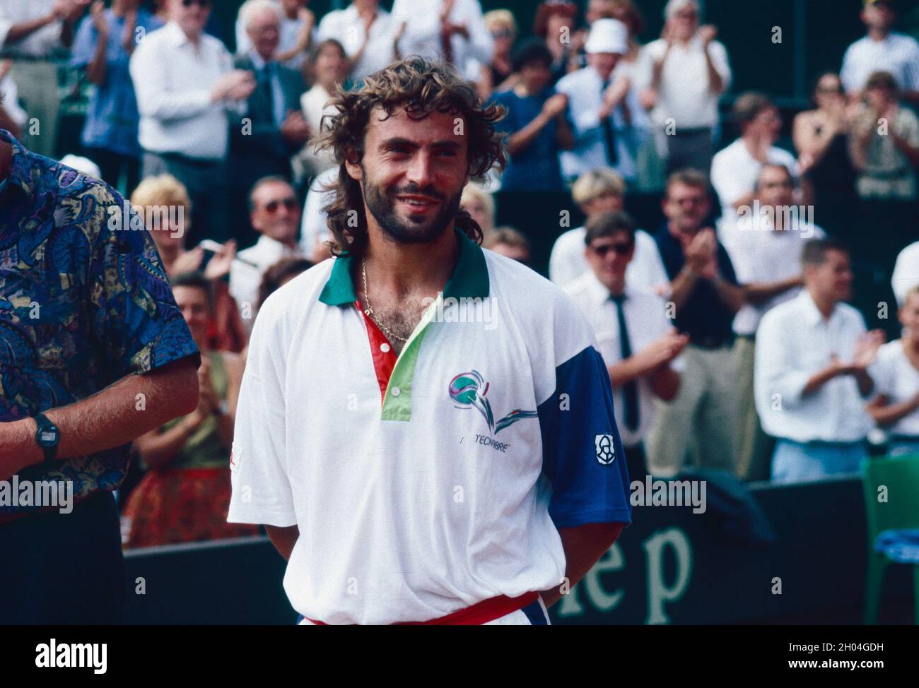 Argentinian-Belgian tennis player Eduardo Masso, 1990s Stock Photo - Alamy