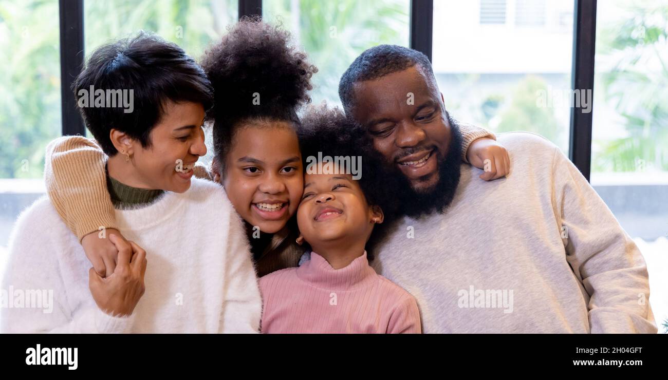 African american mother two daughters hi-res stock photography and ...