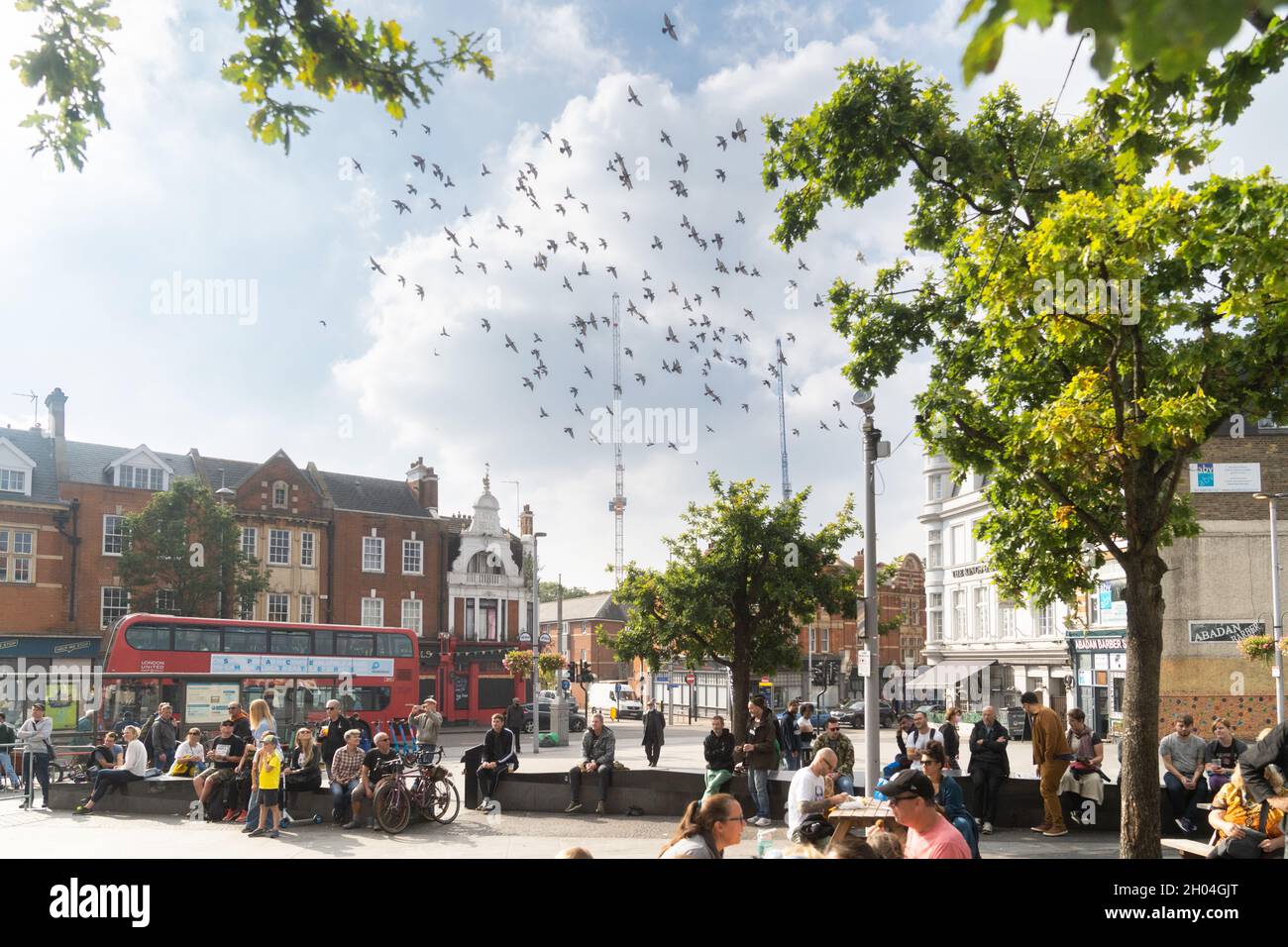 The Mount, St Mary's Church, Acton Central, London, England Stock Photo ...