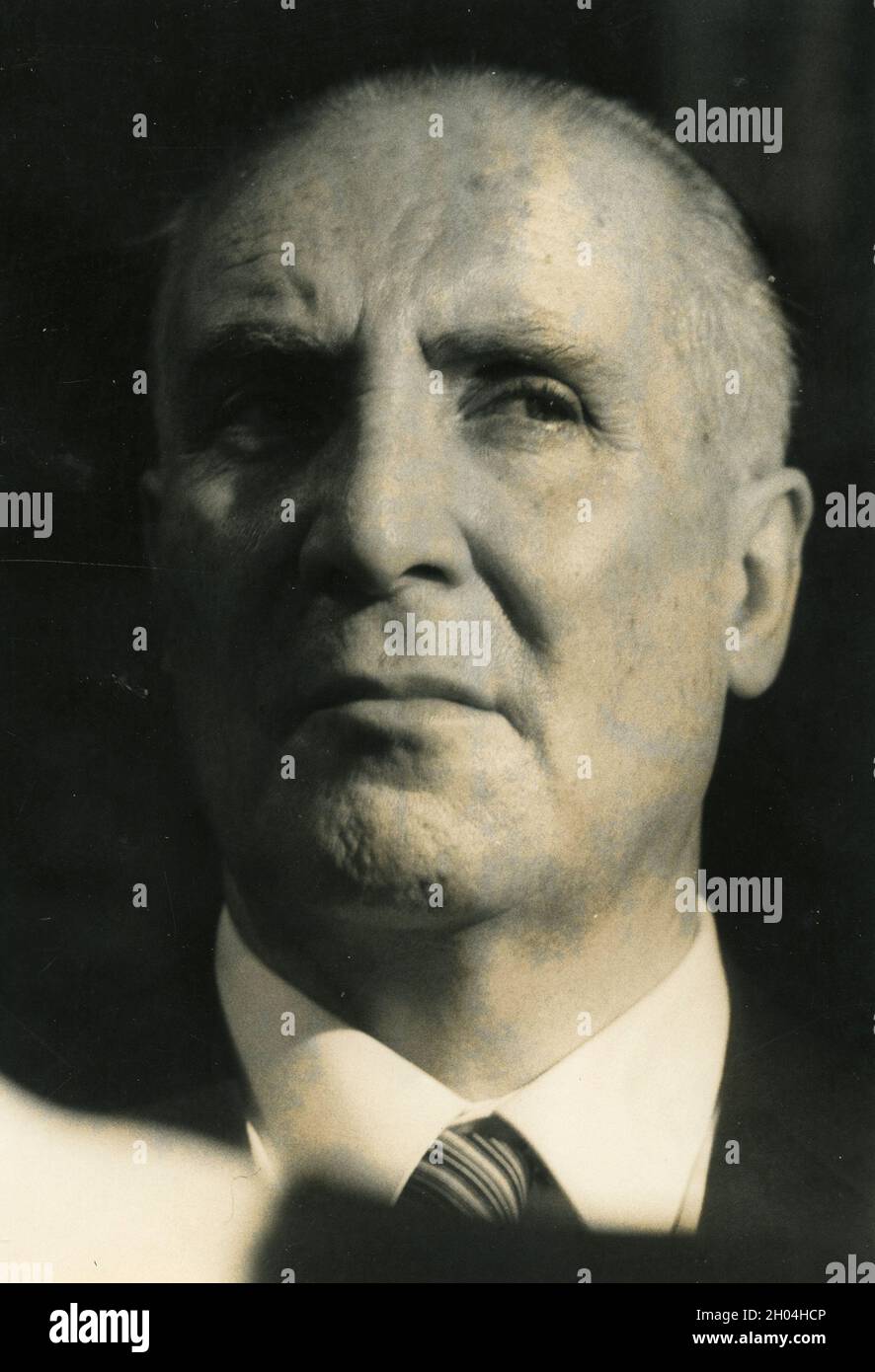 Italian chief police officer Emanuele De Francesco, 1990s Stock Photo ...