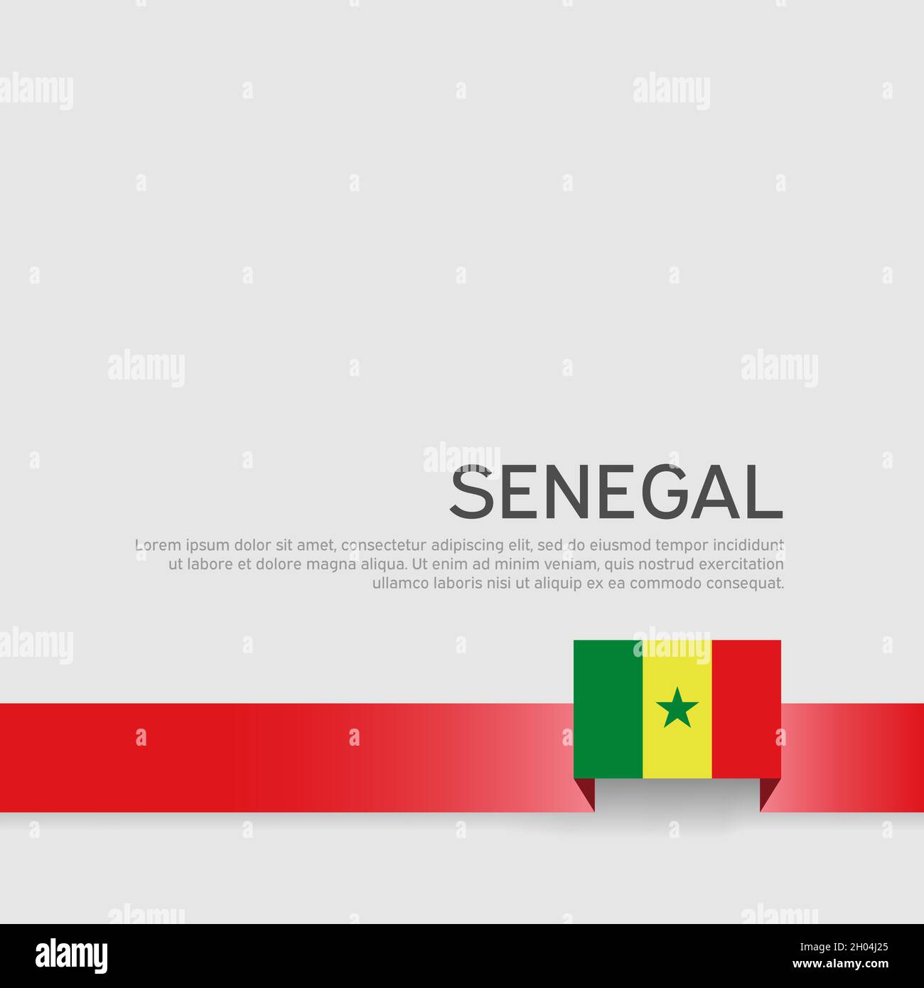 Senegal flag background. State patriotic senegalese banner, cover ...