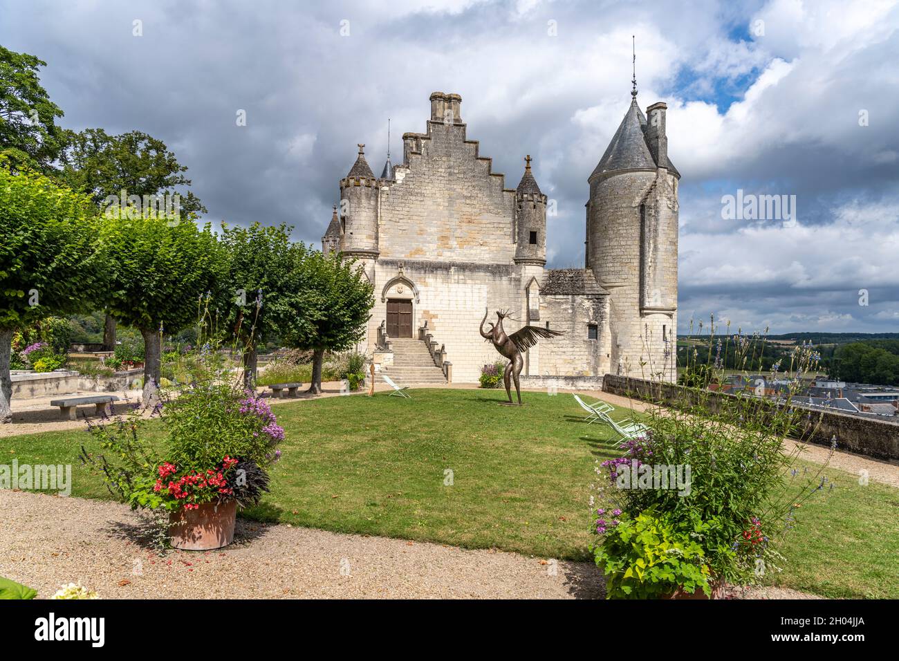 Logis Royal, Schloss Loches, Loire-Tal, Frankreich | The royal lodge, Château de Loches, Loches ...