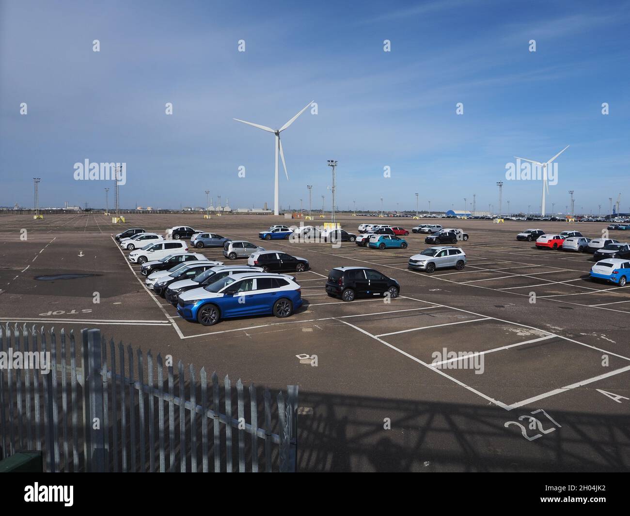 Sheerness, Kent, UK. 11th October, 2021. The Port of Sheerness is one ...