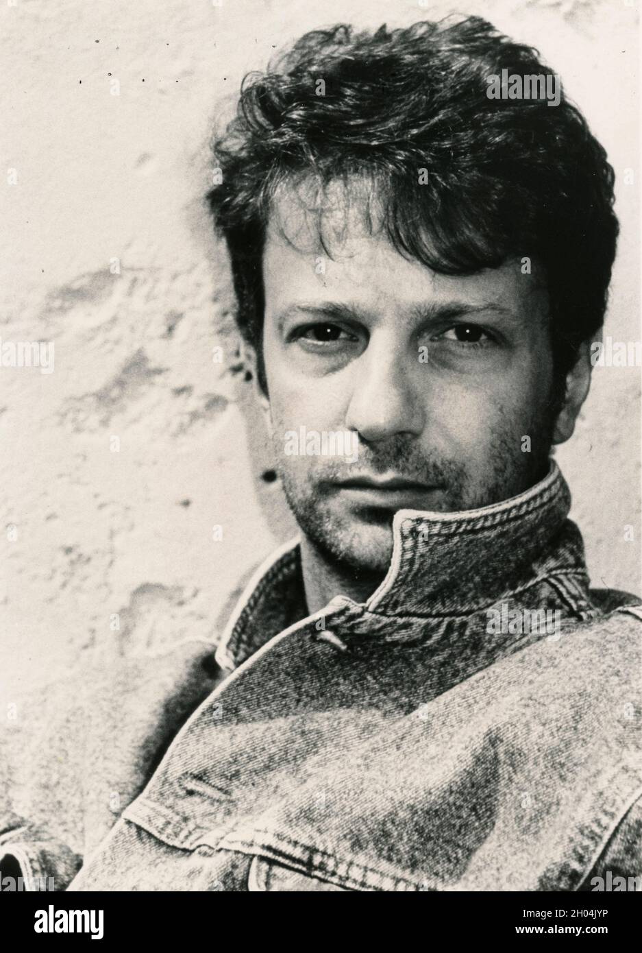 Italian singer and songwriter Sergio Caputo, 1980s Stock Photo - Alamy