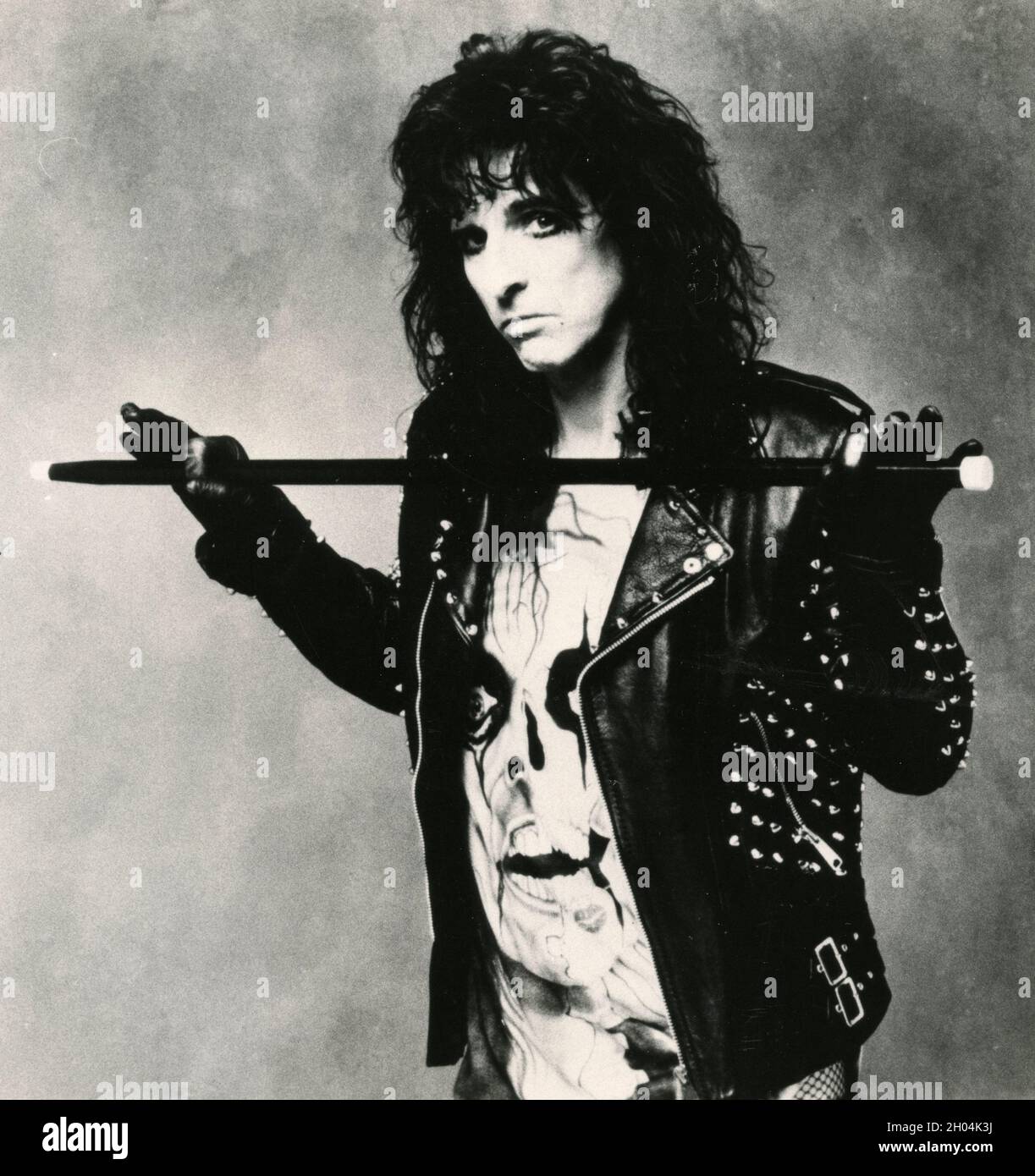American singer and songwriter Alice Cooper, 1980s Stock Photo - Alamy