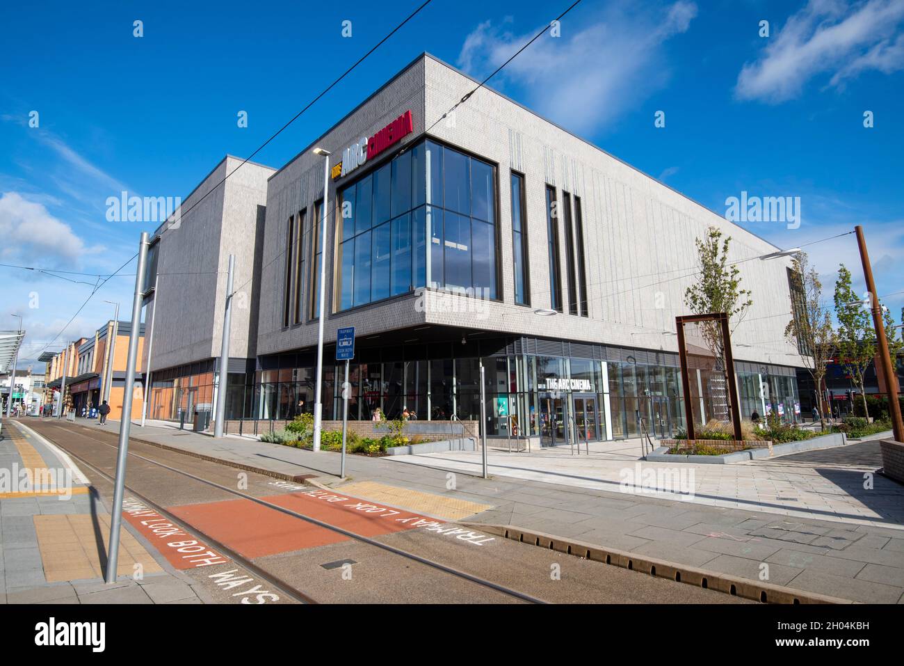 The new Arc Cinema in Beeston, Nottingham England UK Stock Photo - Alamy