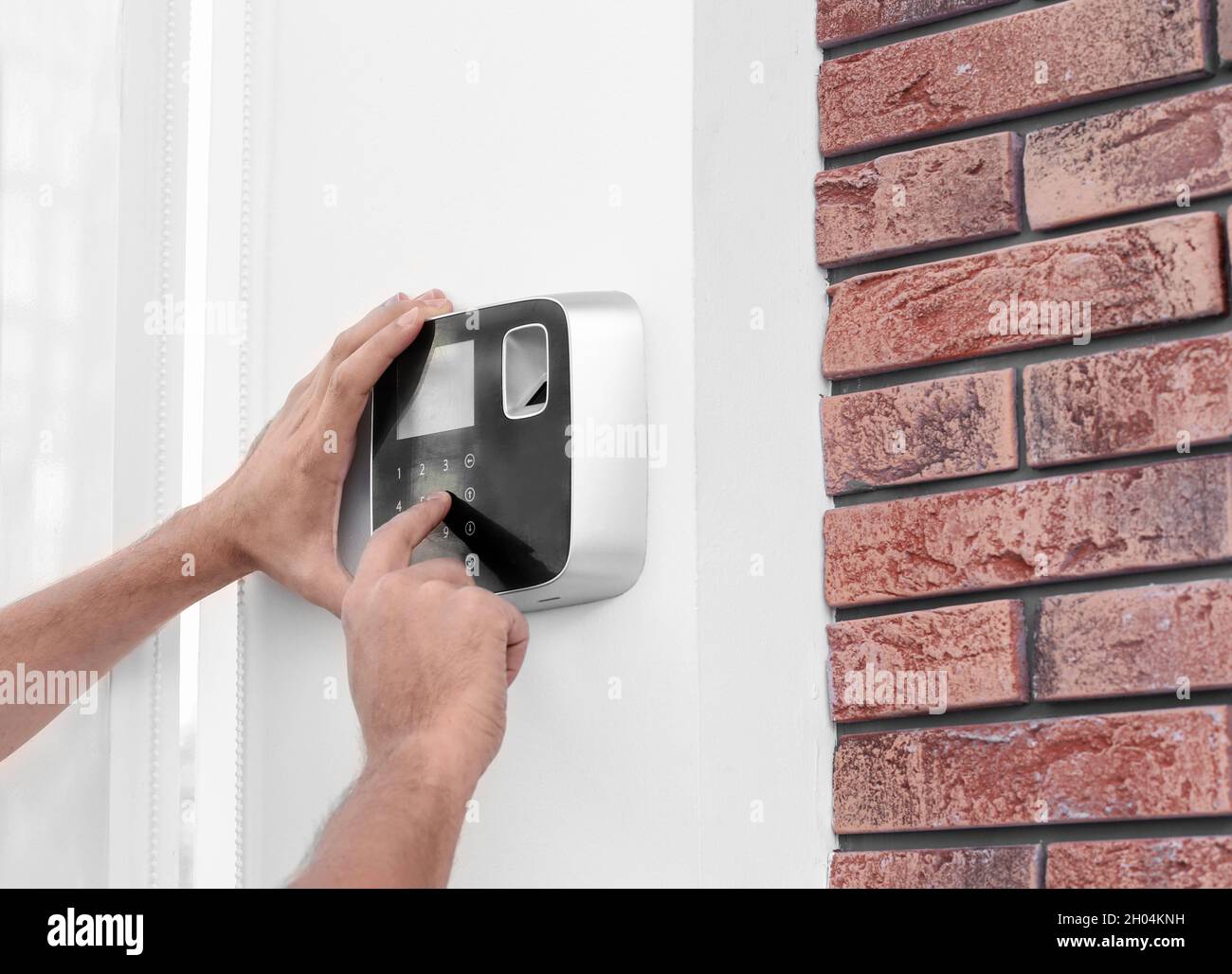 Install alarm control panel hi-res stock photography and images - Alamy