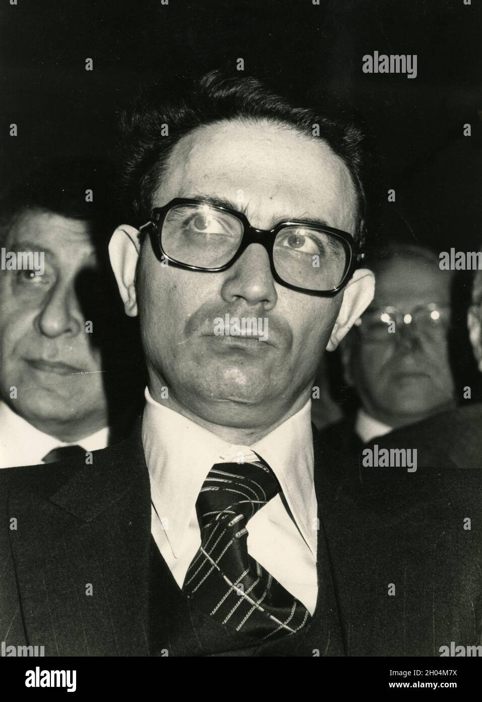 Italian economist and banker Mario Sarcinelli, 1970s Stock Photo - Alamy