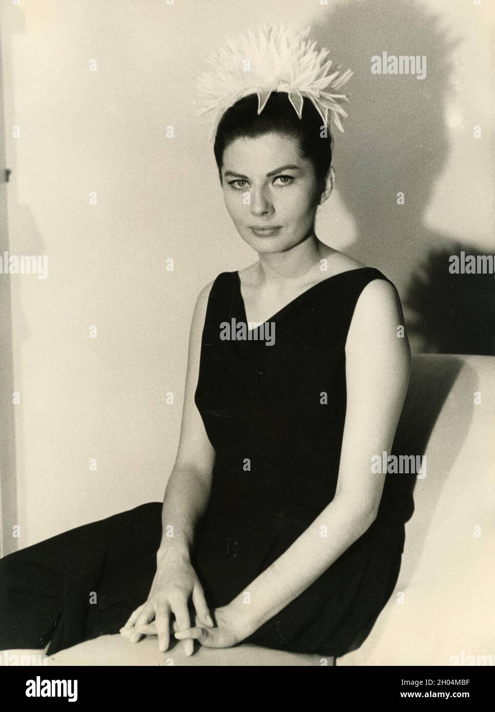 Iranian Queen and actress Soraya Esfandiary Baktiari, 1970s Stock Photo ...