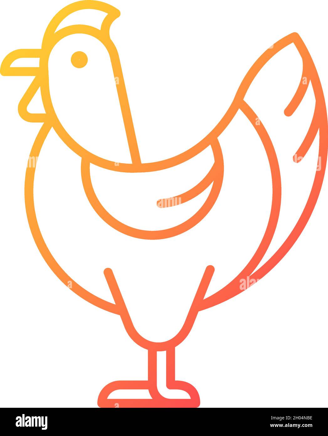 Modern chicken coop Stock Vector Images - Alamy