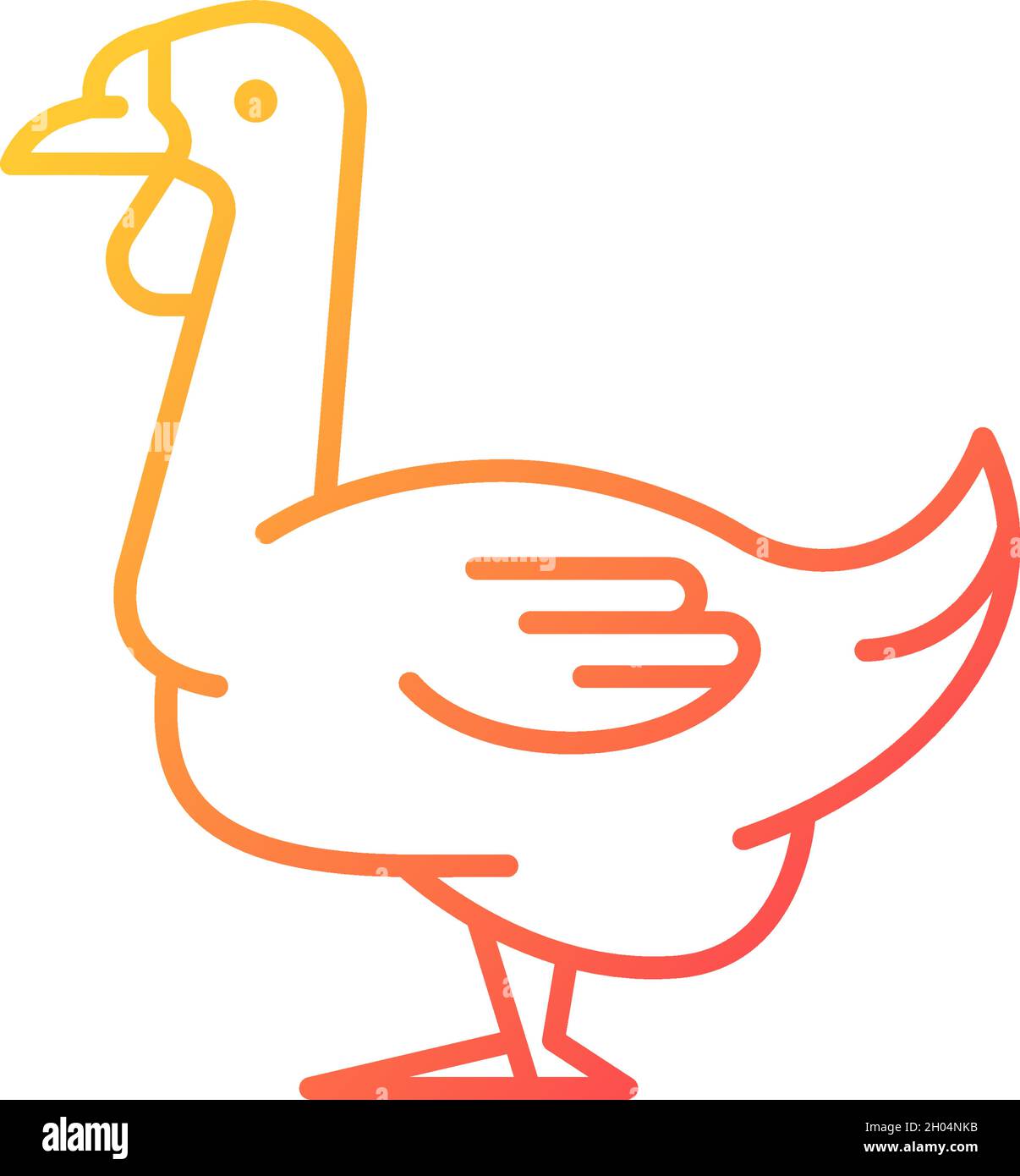 Male and female geese Stock Vector Images - Alamy