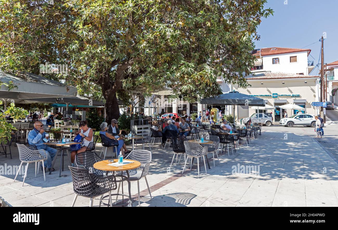 Pylos square greece hi-res stock photography and images - Alamy