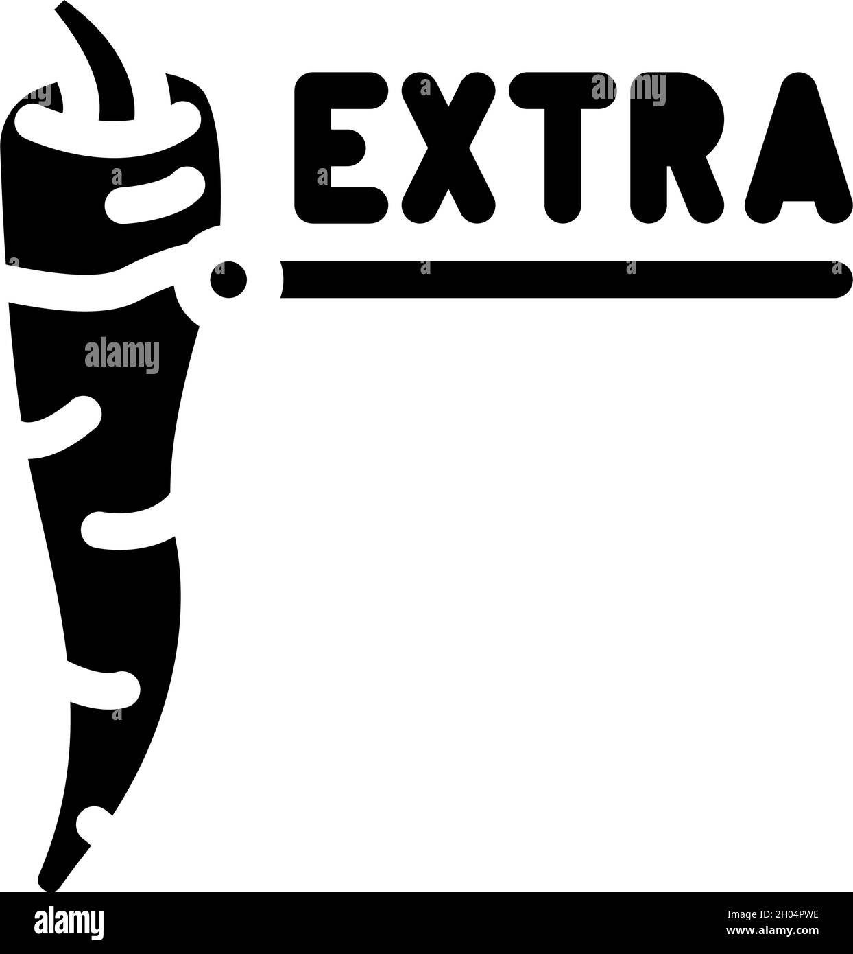 Extra hot pepper Black and White Stock Photos & Images - Alamy