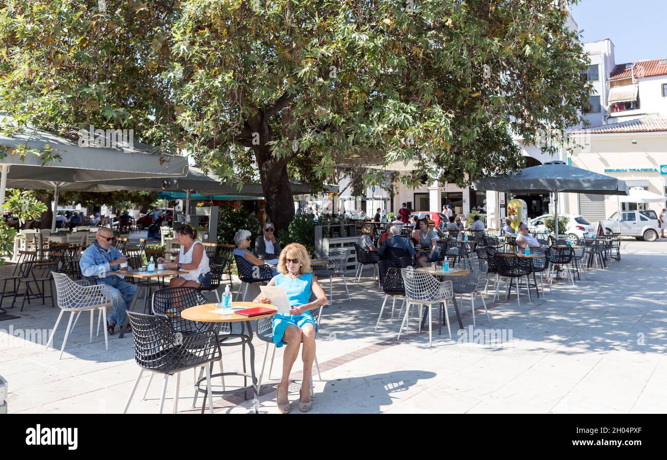 Pylos square greece hi-res stock photography and images - Alamy