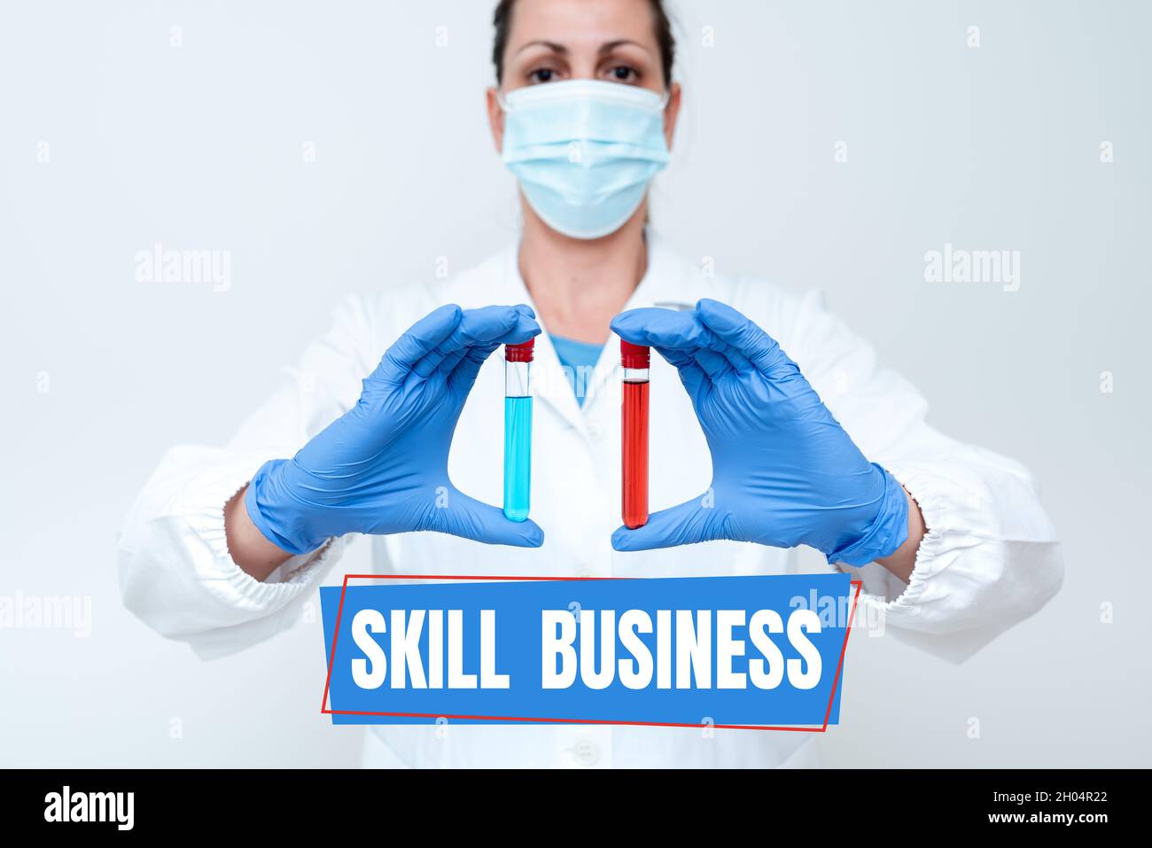 Text sign showing Skill Business. Concept meaning Ability to handle ...